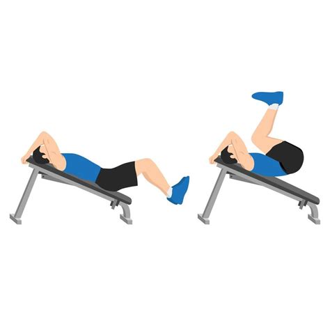 Reverse Bench Crunch