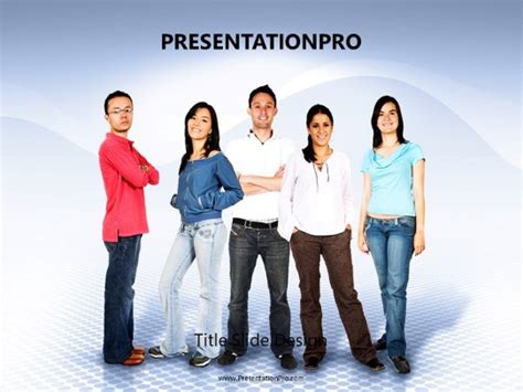 Casual Youth PowerPoint Template PresentationPro