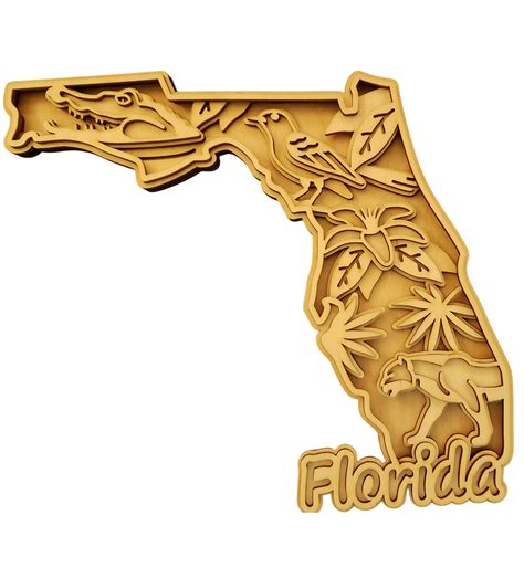 Laser Cut Florida Radiationco2