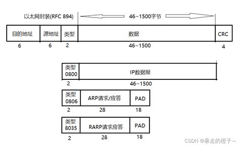 计算机网络 数据链路层数据包经过中间网络设备是的源和目的ip地址 Csdn博客