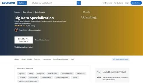 13 Best Online Big Data Courses And Certificatons 2025