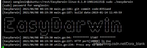 Ubuntu1604下利用easydarwin搭建rtsp流媒体服务器ubuntu 1604 搭建rtsp服务 Csdn博客