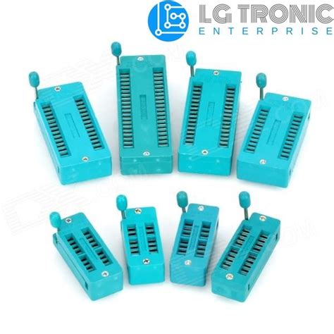 20 Pin Dip Zif Ic Test Socket 3m Lazada