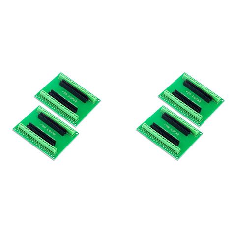 4pcs Esp32 Breakout Board Gpio 1 Into 2 For 38pin Narrow Version Esp32 Esp Wroom 32