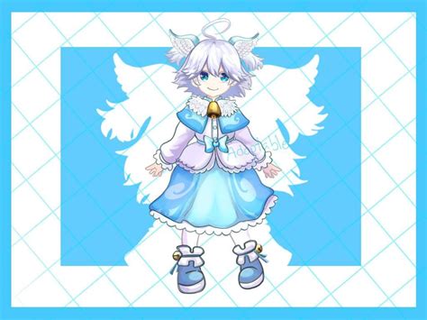 Open Adoptable 8 Blue Angel By Knightsarun On Deviantart