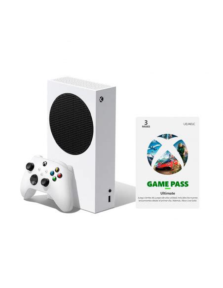 Microsoft Xbox Series S 512gb 3 Meses Xbox Game Pass Ultimate Consola