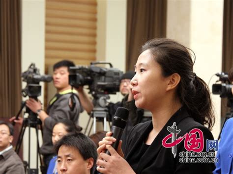 中央电视台记者提问