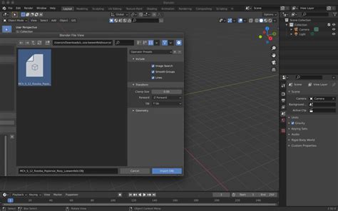 【blender入門】モディファイアツールを活用する②generate Build Decimate Edge Split Styly