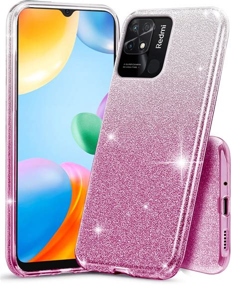Etui Brokat Case Szkło 9H Do Xiaomi Redmi 10C Inna marka Sklep