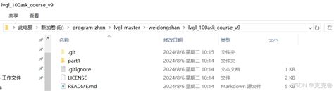 开始学习lvgl的第一天 韦东山lvgl csdn博客