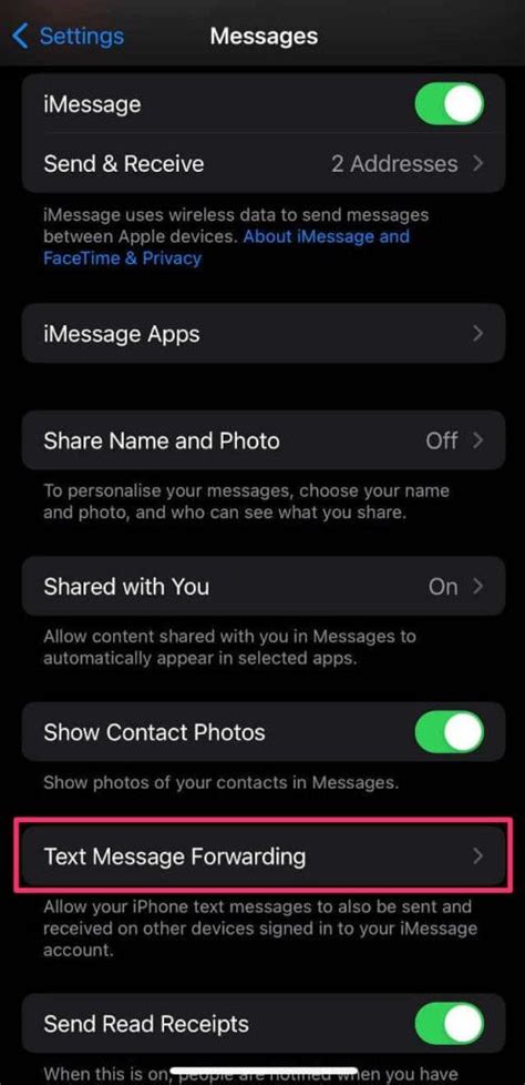 how to unlink ipad and iphone text messages appletoolbox