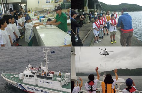 海上保安レポート 2024年版 7 海上交通の安全を守る Column Vol17 最後の児童を一日海上保安官として海の事故ゼロキャンペーン