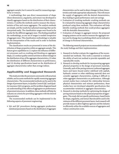 Chapter 4 Conclusions And Suggested Research Test Methods For
