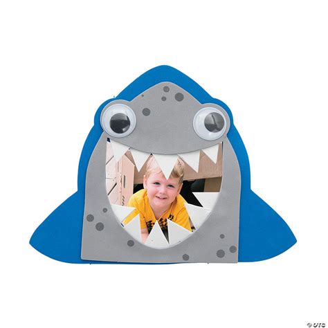 Shark Picture Frame Magnet Craft Kit Makes 12 Discontinued