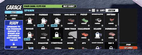 custom vehicle sorting r robloxjailbreak