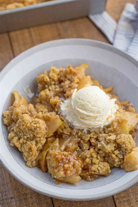 Ultimate Apple Crisp Recipe Video Dinner Then Dessert