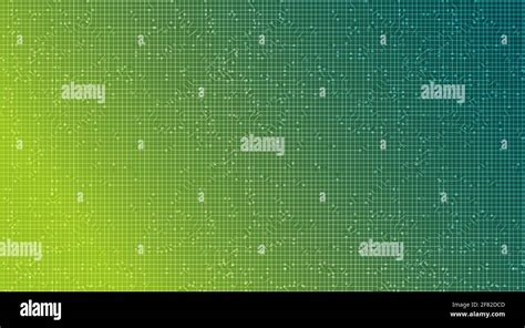 Green Circuit Microchip Technology On Future Backgroundhi Tech Digital And Communication