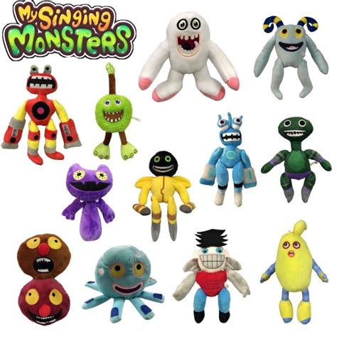 【cw】 My Singing Monsters Wubbox Plush Garten Of Banban Cute Soft
