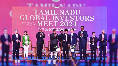 Tamil Nadu Global Investors Meet 2024 Aims For 1 Trillion Economy