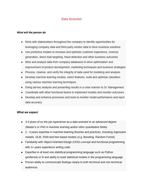 Data Scientist Pdf