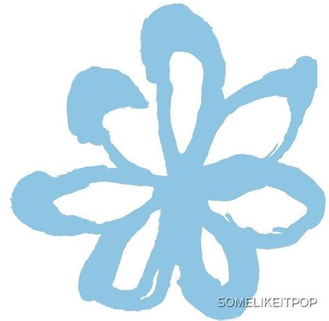 Britney Spears 90s Flower Blue By Somelikeitpop Redbubble