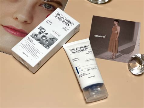 무기자차 선크림 오가나셀 바이오 액티옴 선 스크린 백탁없는 선크림 추천 네이버 블로그