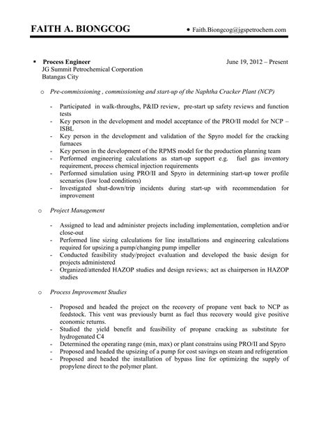 Process Engineer Pdf