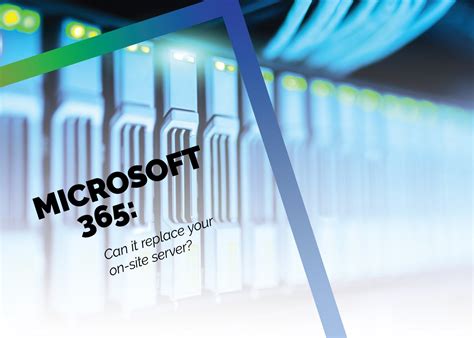 Can I Replace My Server With Microsoft 365