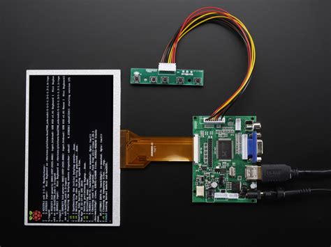HDMI Pi Display No Touchscreen X HDMI VGA NTSC PAL ID Adafruit Industries