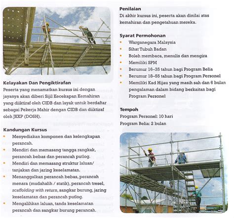 Scaffold Erection Level 1 Akademi Binaan Malaysia Utara