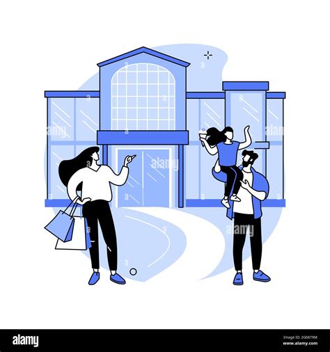 Anchor Store Abstract Concept Vector Illustration Stock Vector Image