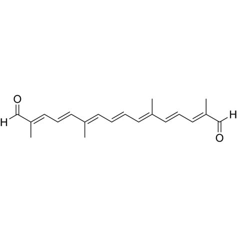 Crocetin Dialdehyde Natural Product Medchemexpress