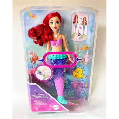 Best Hot Sale Disney Princess Swim And Splash Ariel Mermaid Doll