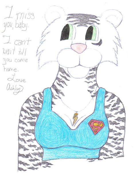 Anthro Tiger Girl Colored By Draqulyn On Deviantart