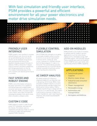 Psim Brochure Press Pdf