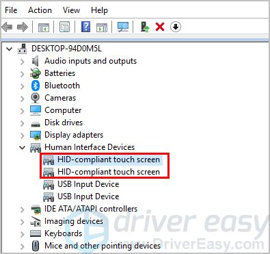 Fixed Dell Touch Screen Not Working Easily Driver Easy