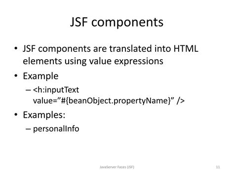 Ppt Web Applications Using Javaserver Faces Jsf Powerpoint Presentation Id3438533