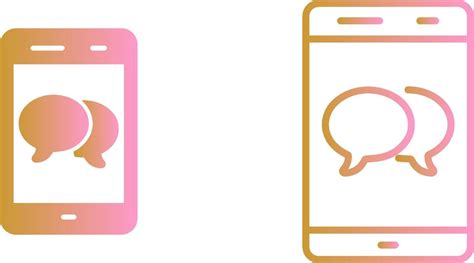 Double Message Bubble Vector Icon 42042924 Vector Art At Vecteezy