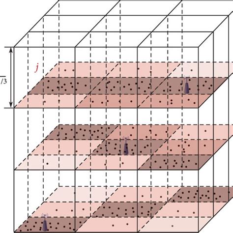 a cell gridded 3d manet model only the bottom surface of the cell is