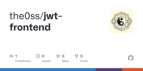 Github The0ssjwt Frontend