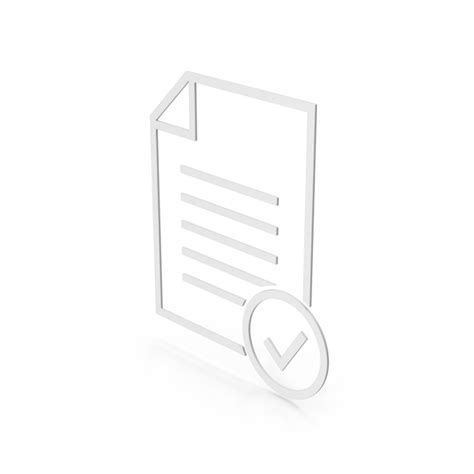 Document And Checkmark Symbol Png Images And Psds For Download Pixelsquid S11946429d
