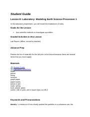 Babe Guide Optional Lab Kit Directions Docx Babe Guide Lesson Laboratory