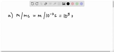 Solved Represent Each Of The Following Combinations Of Units In The
