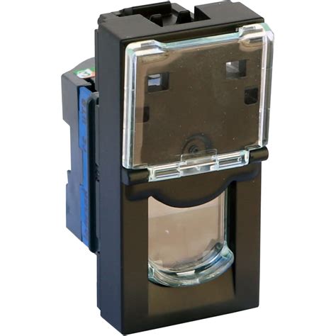 Rj45 Cat6 Utp Module Lcs3 Mat Zwart Legrand