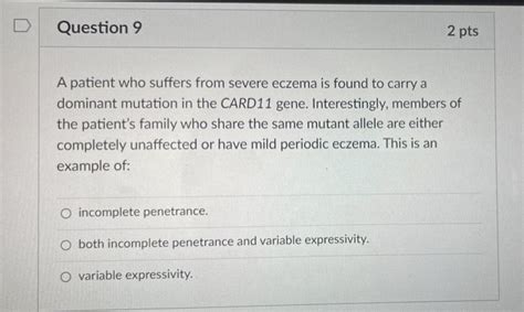 Solved D Question 9 2 Pts A Patient Who Suffers From Severe