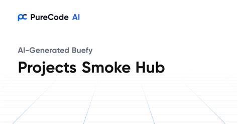 Build Great Buefy Projects Smoke Hub Components Faster Using Ai Tools
