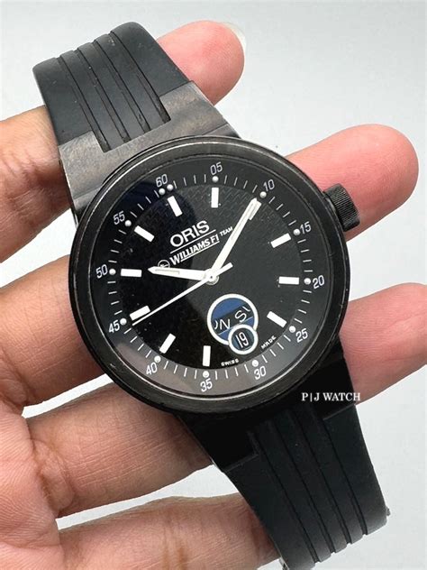 Oris Williams F Team Day Date Mm Pvd Black Ref