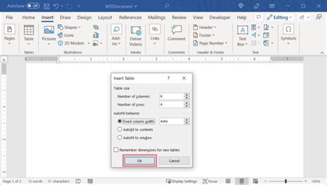How To Create And Customize Tables In Microsoft Word Make Tech Easier