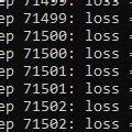Command Prompt Snippet Of Final Steps Of SSD MobileNet V2 Training