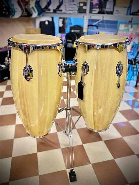 Luke And Daniel Lukeanddaniel Set Di 2 Congas Con Supporto Reverb